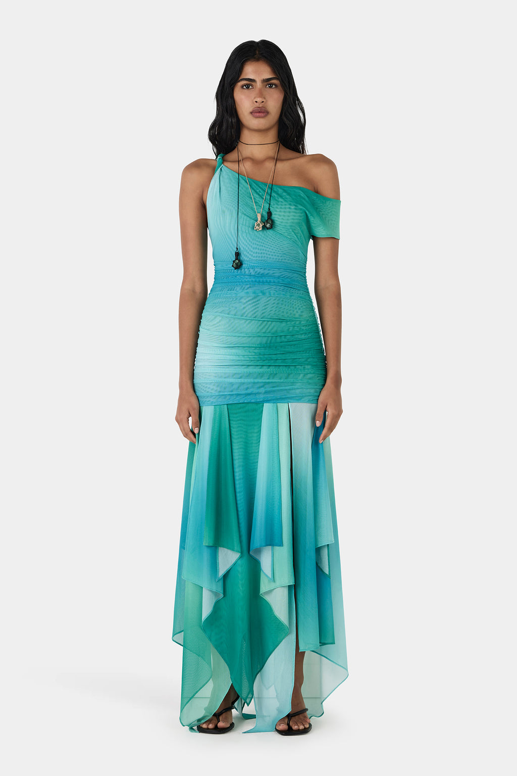Celia Maxi Dress Aura – Hansen & Gretel