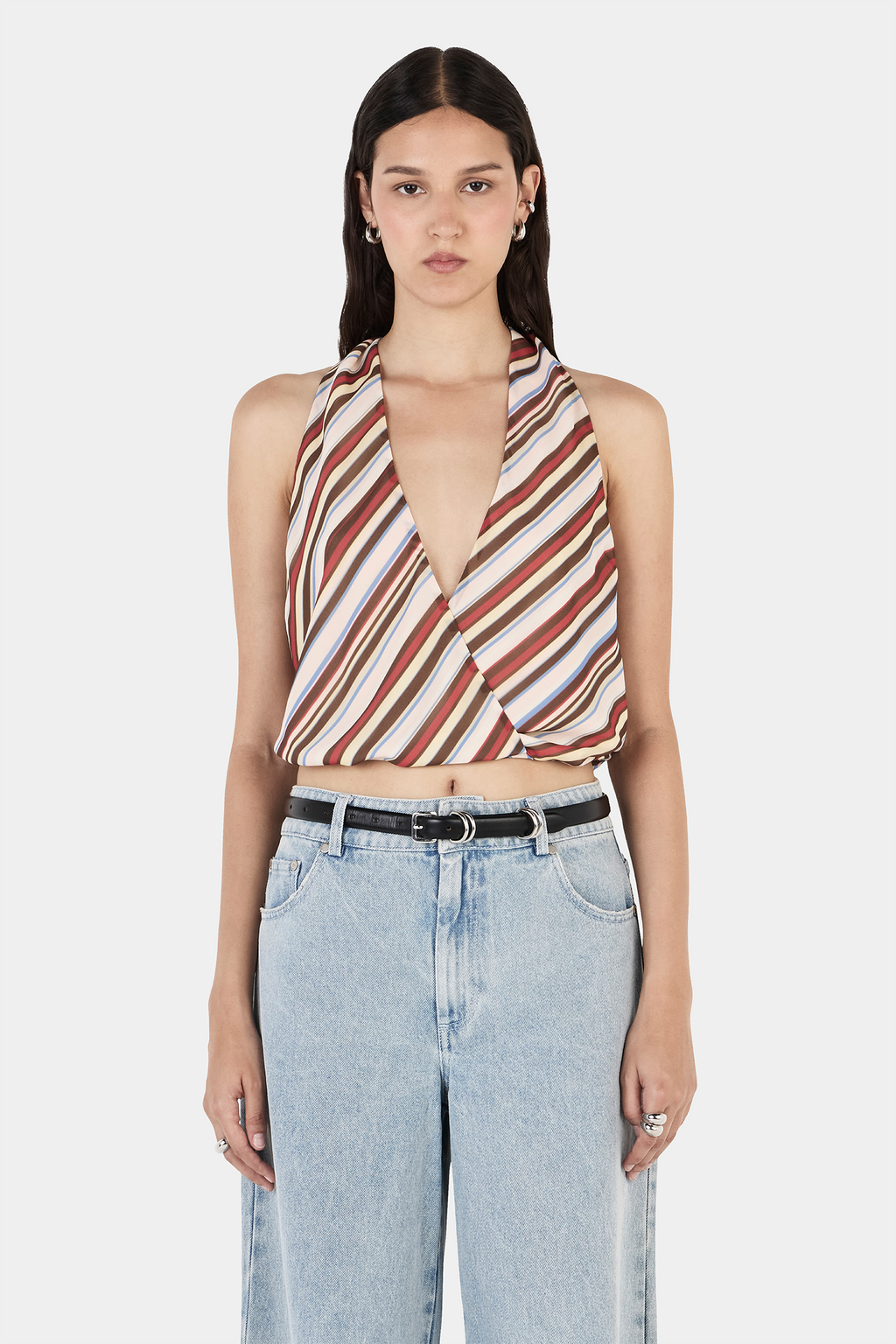 Kate Halter Top Stripe – Hansen & Gretel