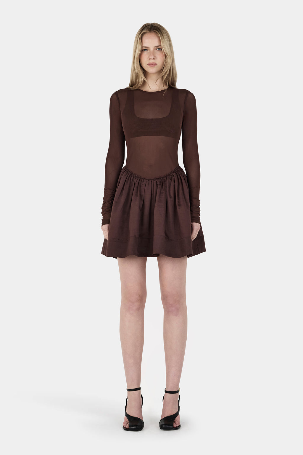 Kita Mini Dress Chocolate – Hansen & Gretel