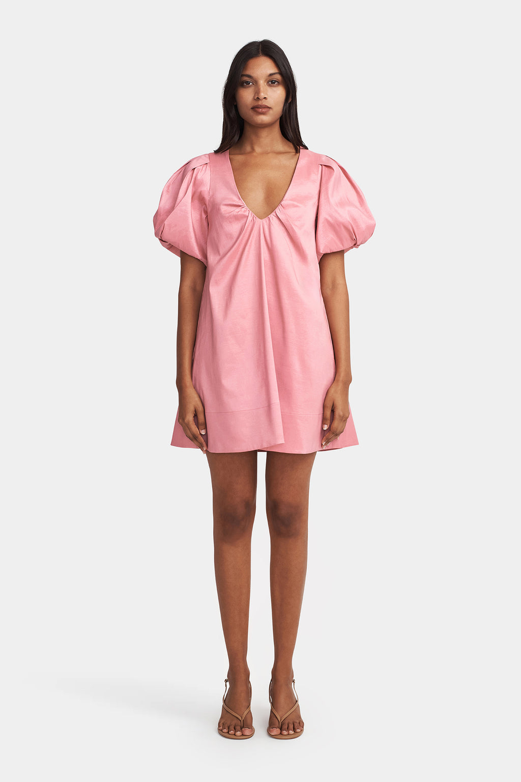 Maxine Mini Dress Pink – Hansen & Gretel
