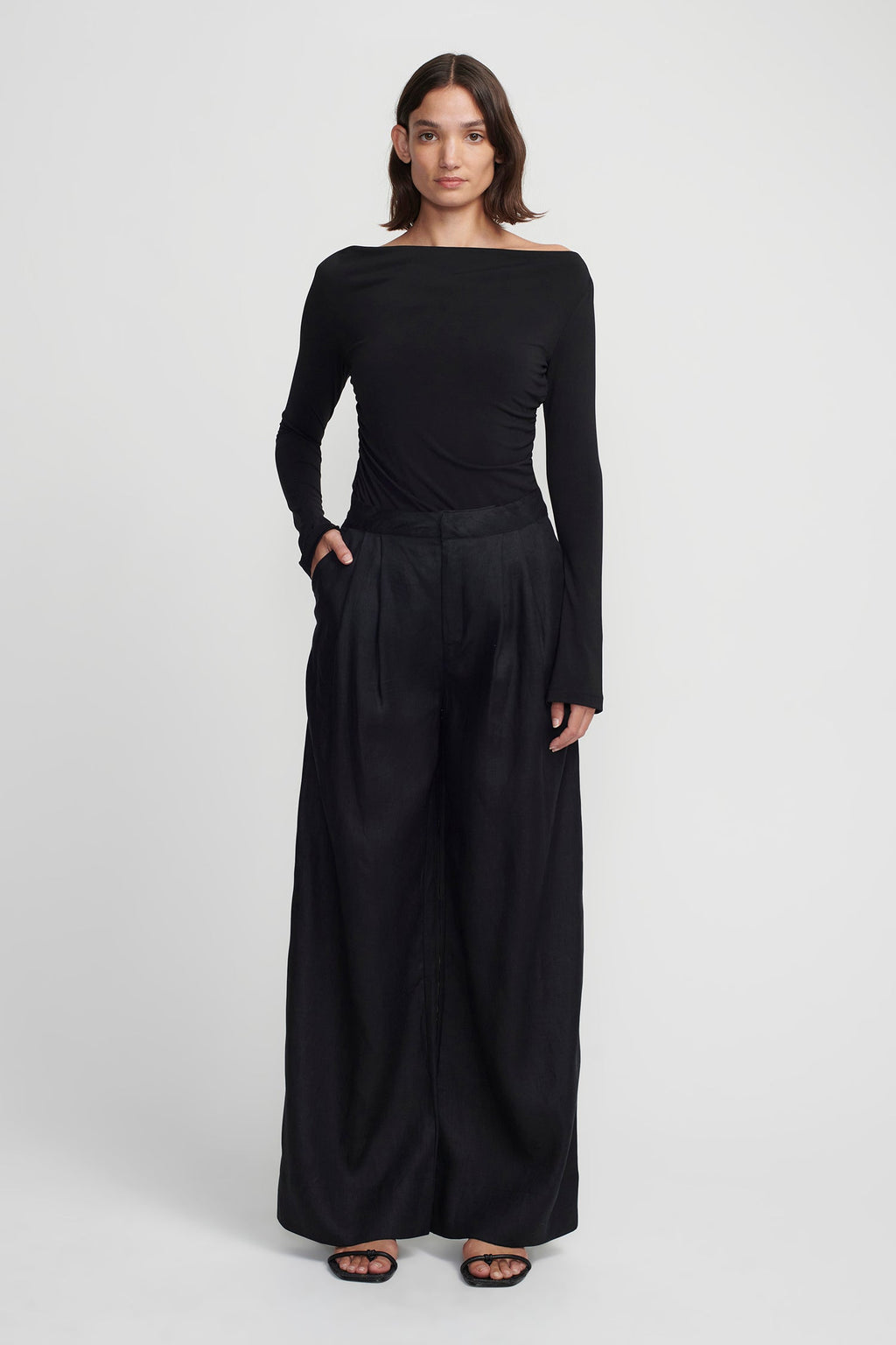 Sample Taite Pant Black – Hansen & Gretel